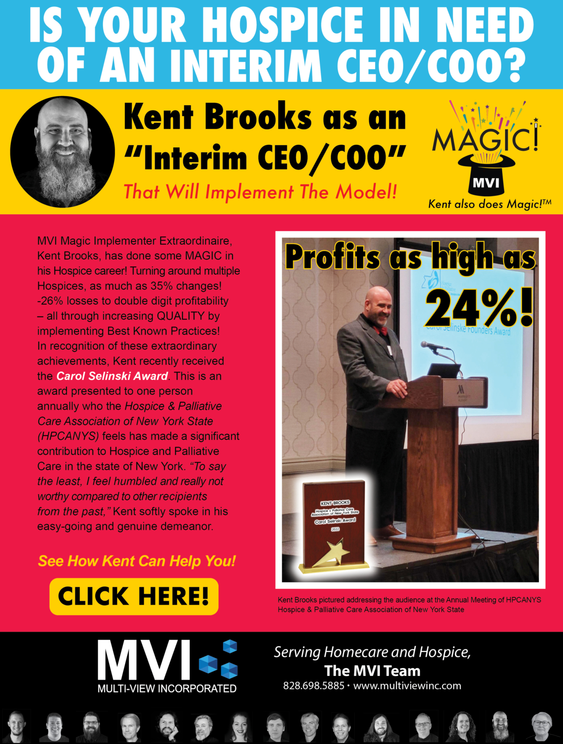 Does Your Hospice Need An Interim CEO/COO? - HOSPICE & HOMECARE CONSULTING